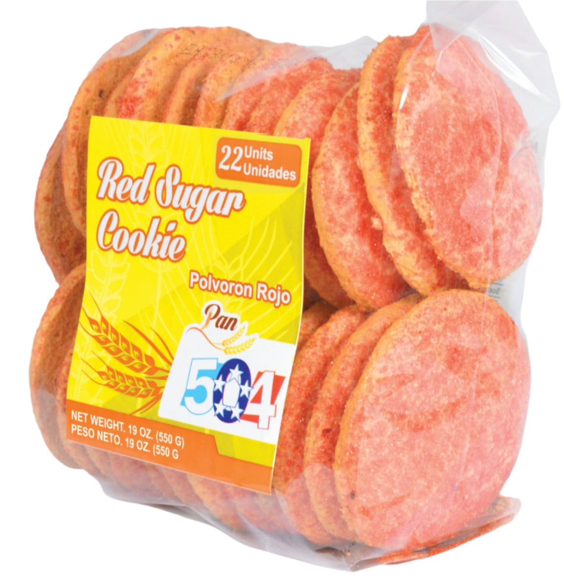 Pan 504 Galleta Polvoron Rojo (Red Polvoron Cookie) – BNF Distribution